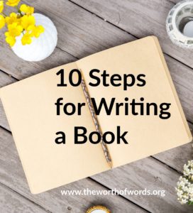 10 steps for writing a book – The Basics - The Worth of Words - A ...